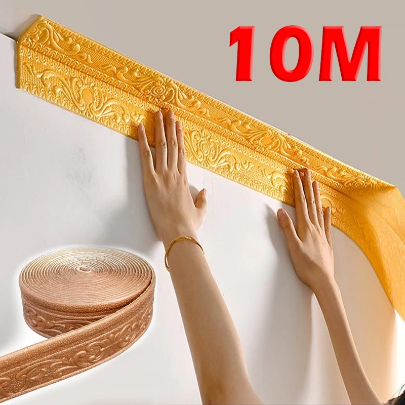 Tira-de-borde-de-pared-autoadhesiva-para-el-hogar-papel-tapiz-de-l-nea ...