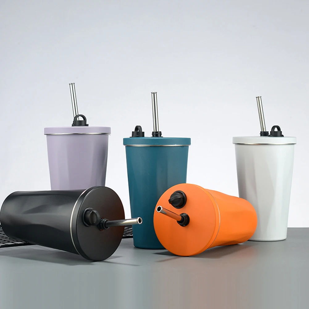 600ML-Vacuum-Thermos-Mug-with-Lid-and-Retractable-Straw-Cold-Hot-Tea ...