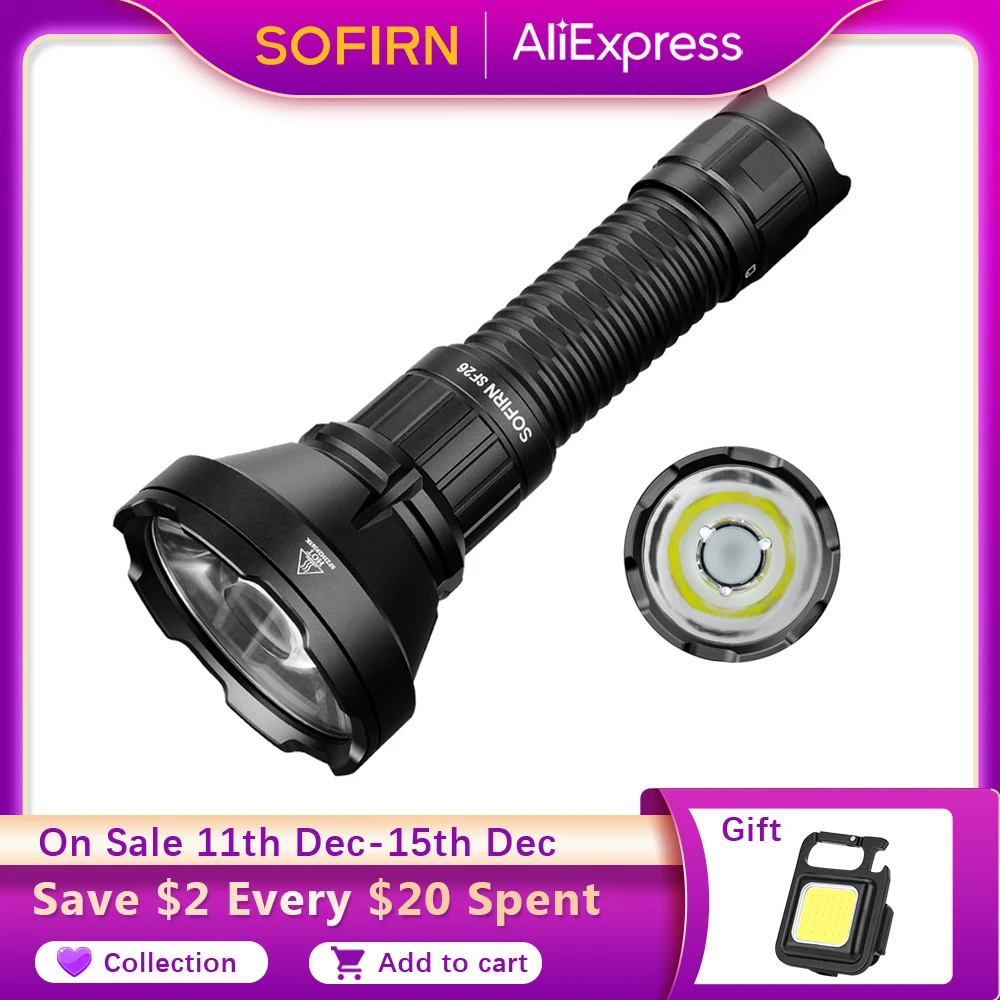 Sofirn-SF26-21700-Tactical-Flashlight-2000lm-964m-Long-Range-USB-C ...