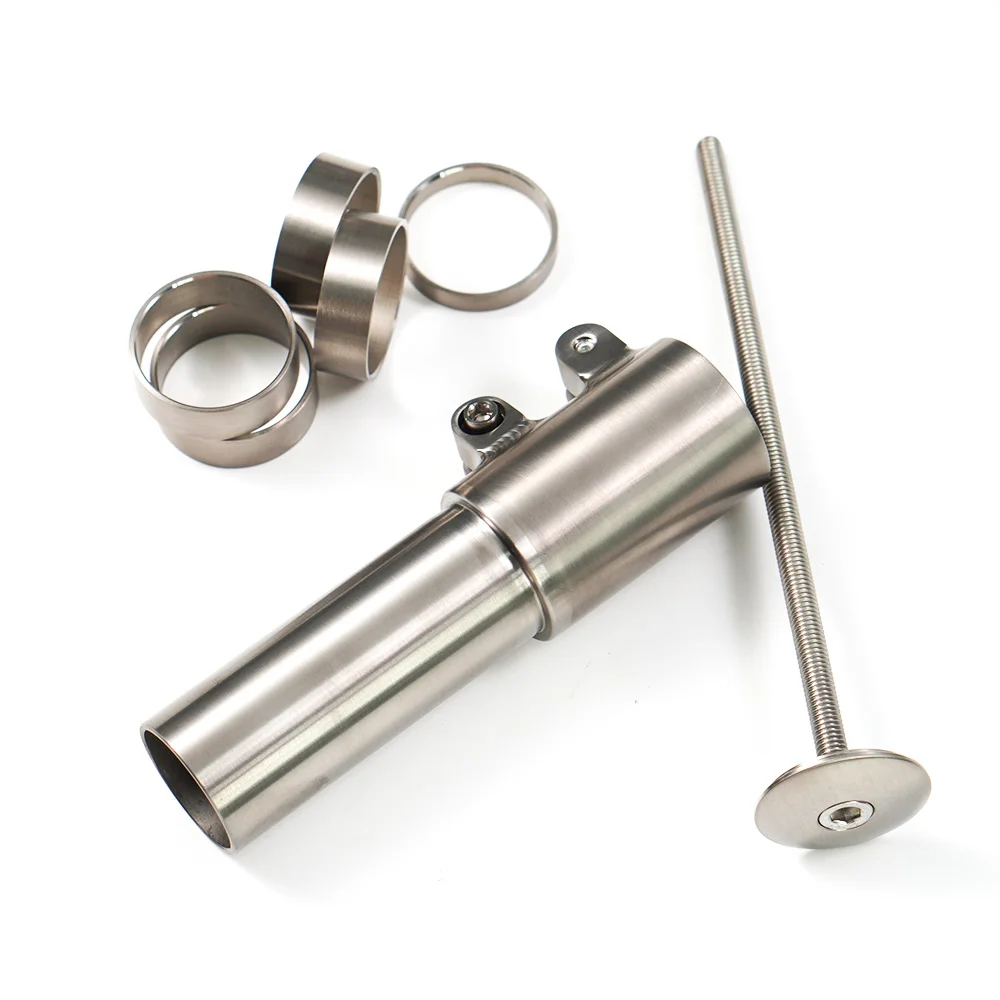 CNC-Bike-Fork-Head-Tube-Heightener-Titanium-Bicycle-Stem-Extender-Riser ...