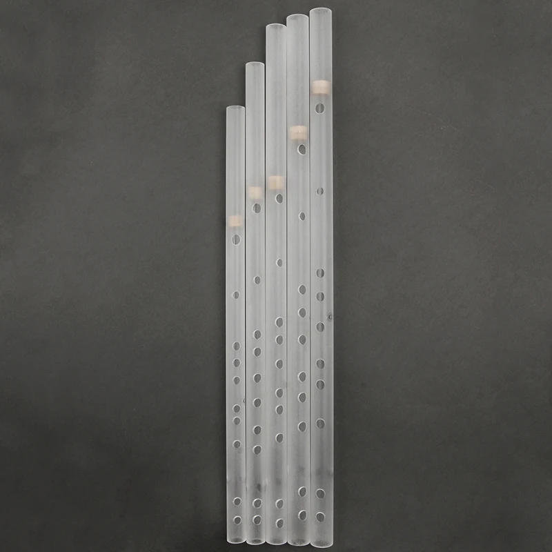 Transparent Acrylic Flute for ABS Instrument, 6 Holes, Musical ...