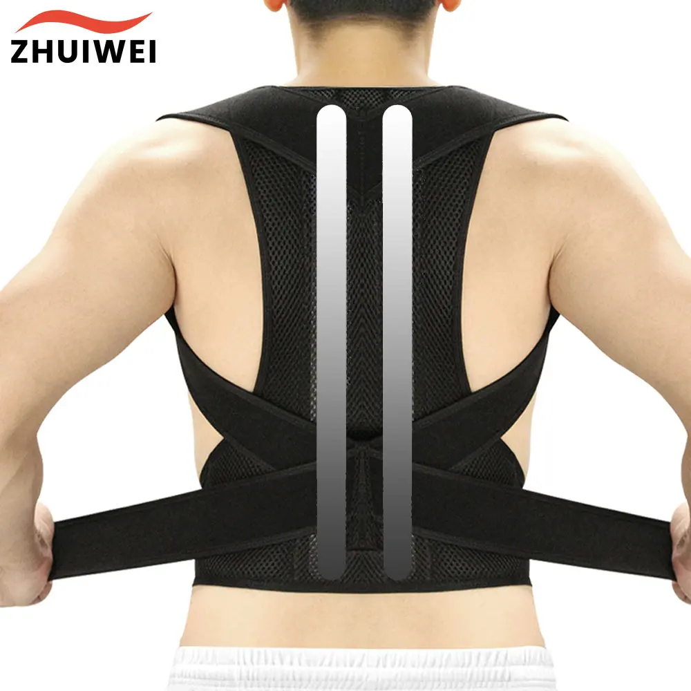 Back Brace Posture Corrector for Women and Men, Back Straightener ...