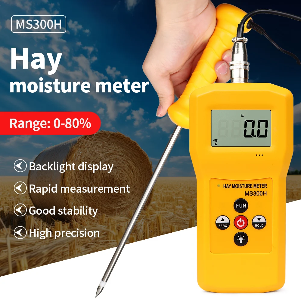 Digital-Probe-Hay-Moisture-Meter-Chemical-Moisture-Analyzer-with ...