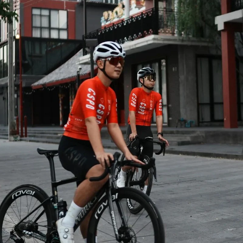 CSPD-Lightweight-Cycling-Jersey-Pro-Team-Clothing-Comfortable-Road-Bike ...