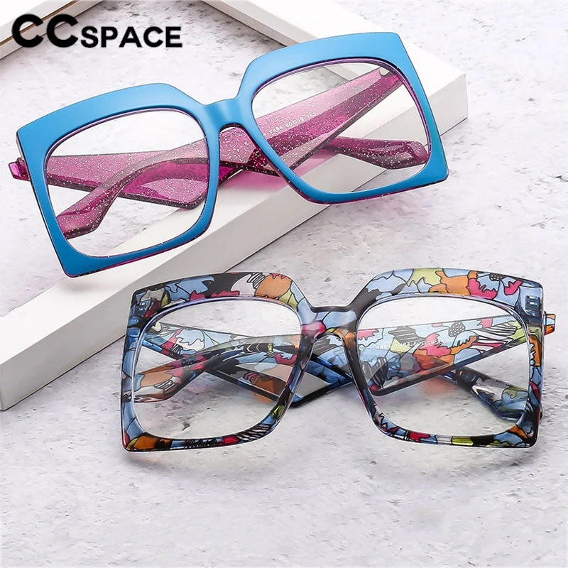 New-Female-Colorful-Butterfly-Glasses-Frame-Oversized-Casual-Eyeglass ...