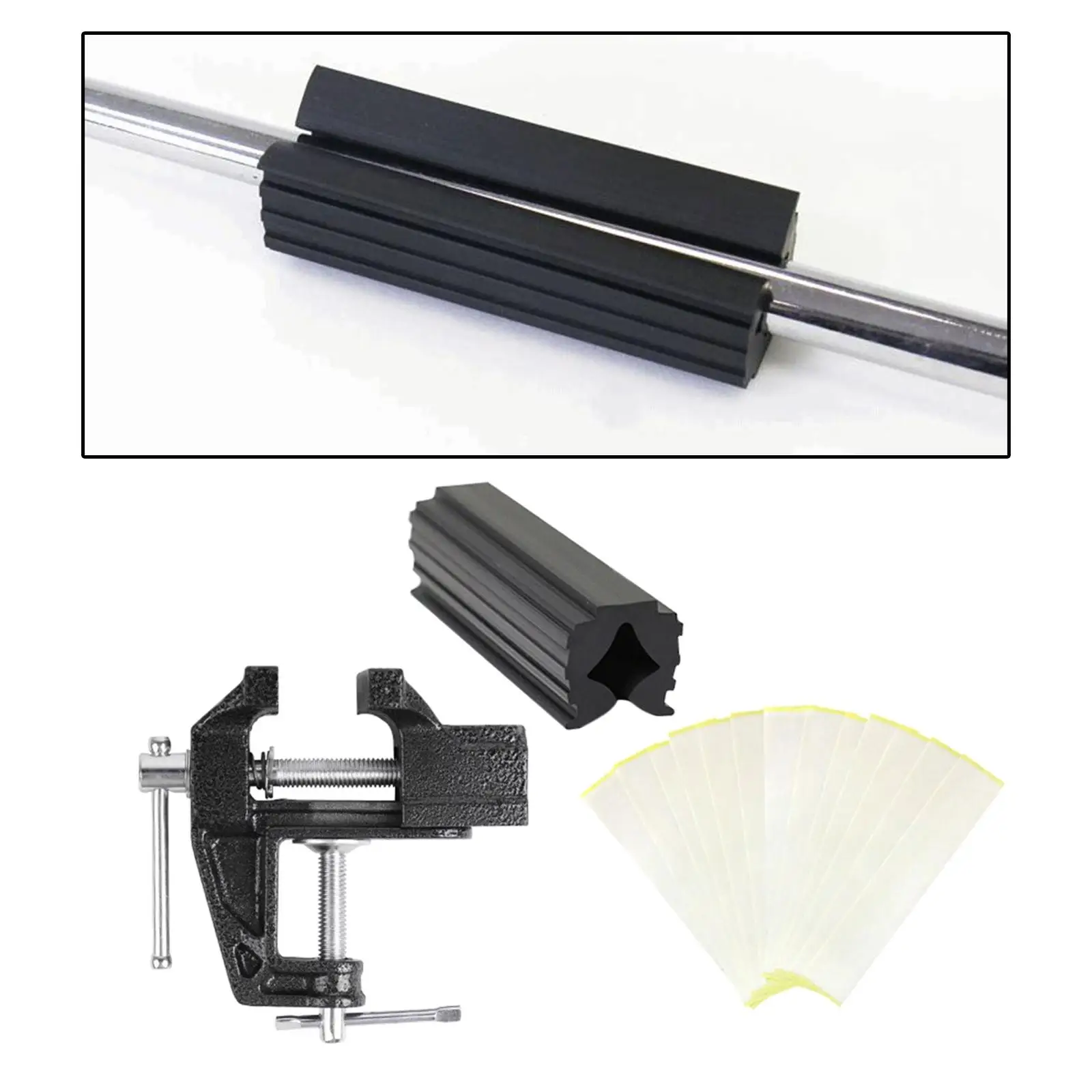 Golf Club Grip Vise Clamp Fixtures Set Golf Grip for Regripping Golf ...