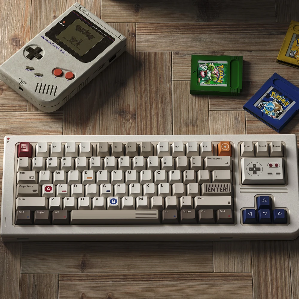 80Retros-GAME1989-Aluminum-Mechanical-Keyboard-Kit-Wired-Gasket-Hot ...