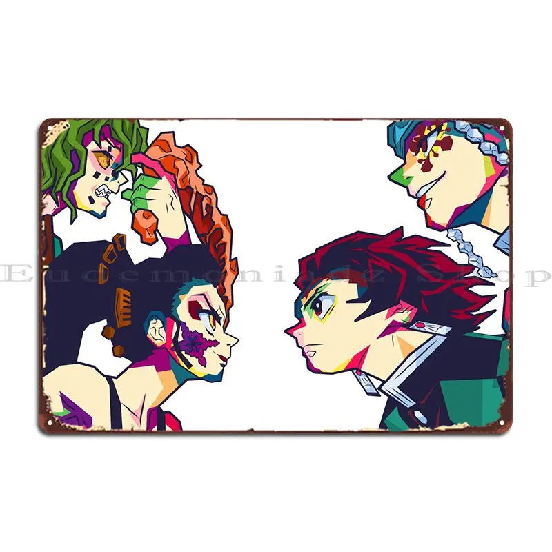 Demon-Slayer-Wpap-Pop-Art-Metal-Signs-Pub-Custom-Club-Designing-Party ...