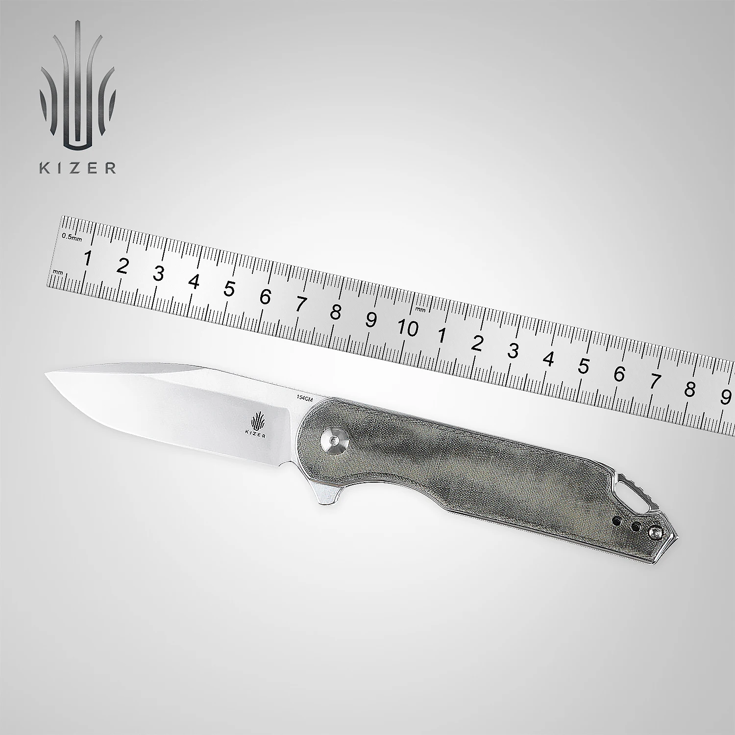 Steel Pocket Knife 154cm | Pocket Knife Assassin | Kizer Assassin Knife ...