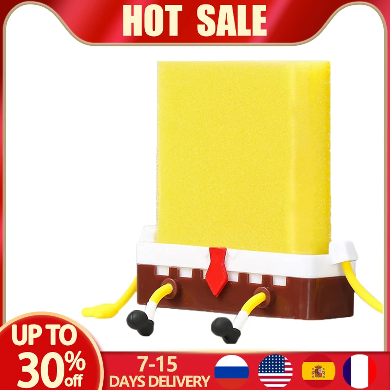 Cute Anime Sponge Cartoon Holder Kitchen Household Organizer Storage ...