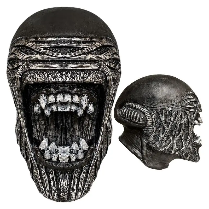 Men-Alien-Headgear-Halloween-Scary-Face-Latex-Costume-Accessories ...