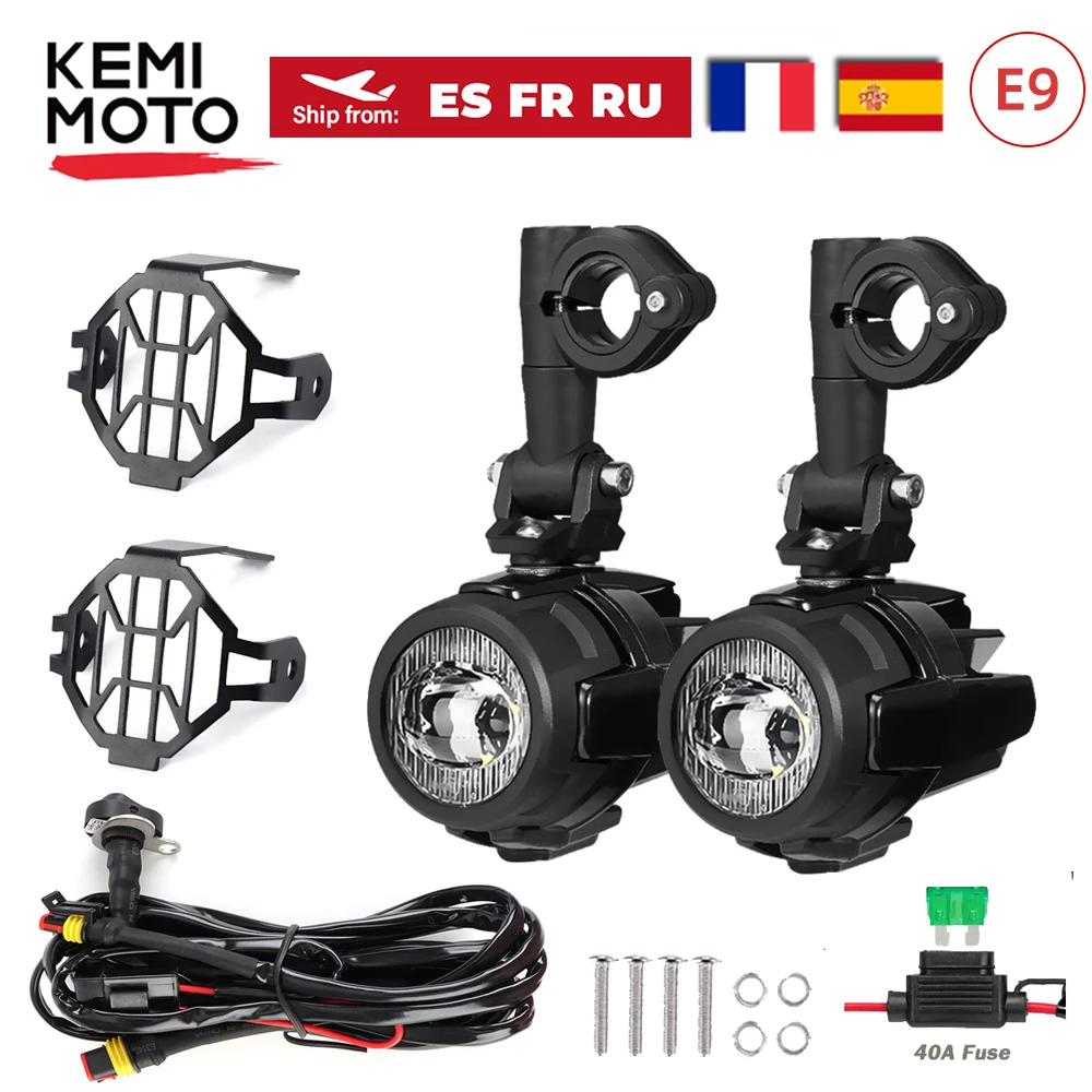 E9-Motorcycles-Fog-Lamp-Led-Auxiliary-Driving-Light-For-BMW-R1200GS ...