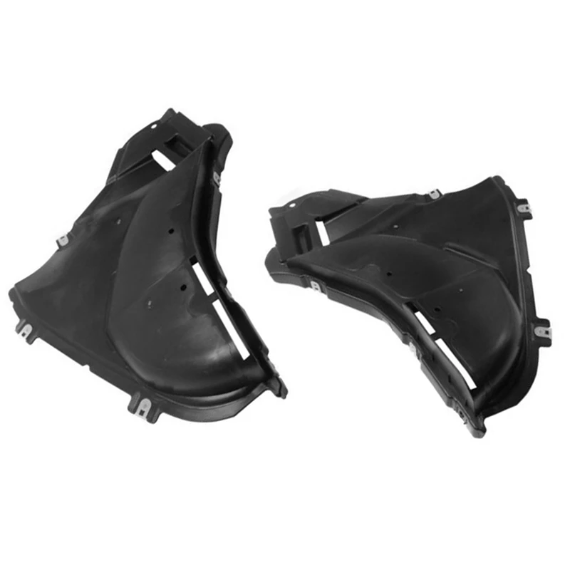 1Pair-Front-Splash-Shield-Inner-Fender-Liner-Triangle-Board-51757340743 ...