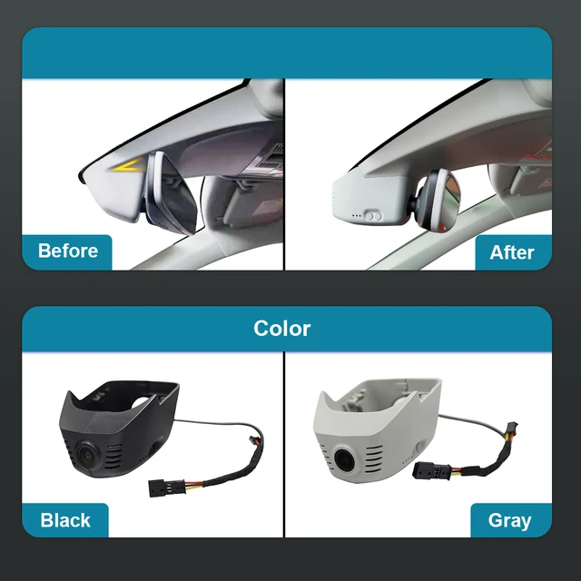 Dash Cam for VW Volkswagen Skoda Seat Tiguan Touran Passat Polo Jetta ...