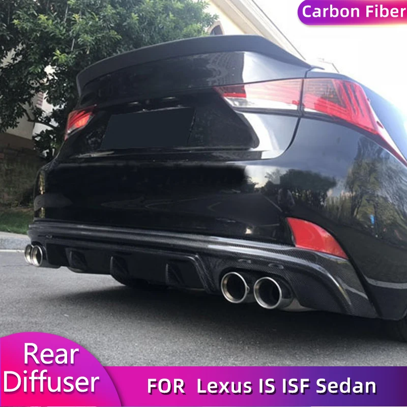 Rear-Bumper-Diffuser-Lip-Spoiler-for-Lexus-IS-ISF-Sedan-4-Door-IS200T ...