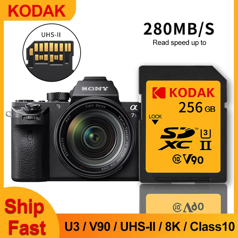 Kodak-Original-Memory-SD-Card-32GB-SDHC-64GB-128GB-256GB-512GB-SDXC ...