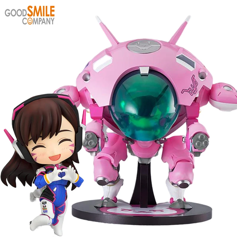 오리지널 좋은 미소 Gsc 넨 드로이드 D.va Dva 메카 클래식 스킨 에디션, Q 버전, 소장용 액션 피규어 모델, 장난감, 휴일 선물| | - AliExpress