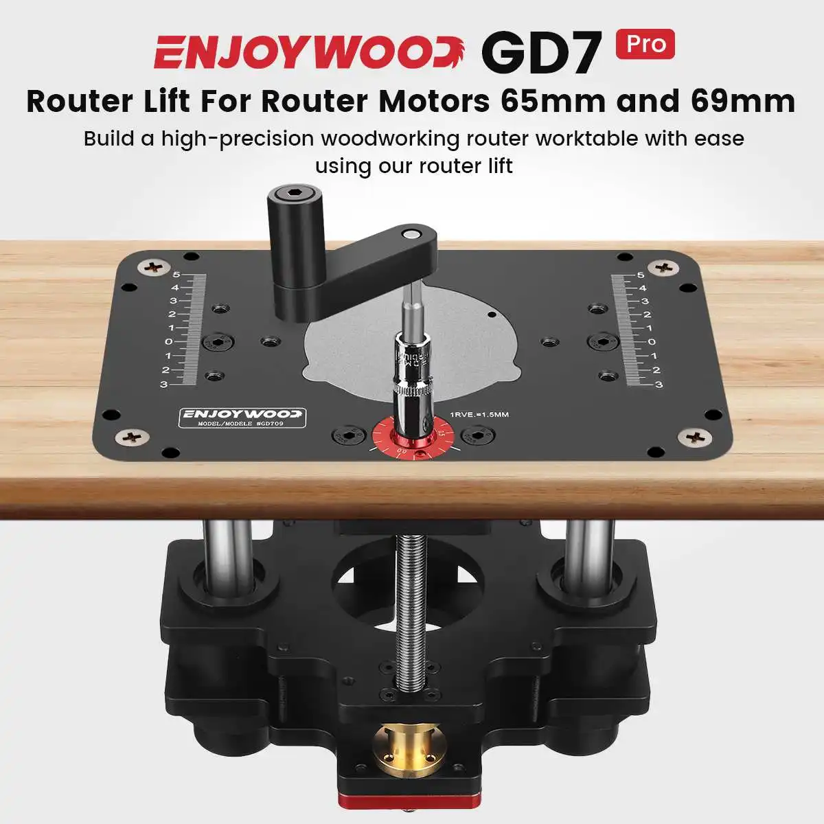 ENJOYWOOD-GD7-PRO-Router-Lift-for-65mm-69mm-Wood-Router-for-Router ...