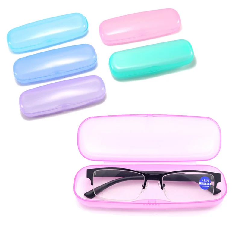 Glasses-Case-Transparent-PVC-Women-Men-Plastic-Sunglasses-Glasses-Box ...
