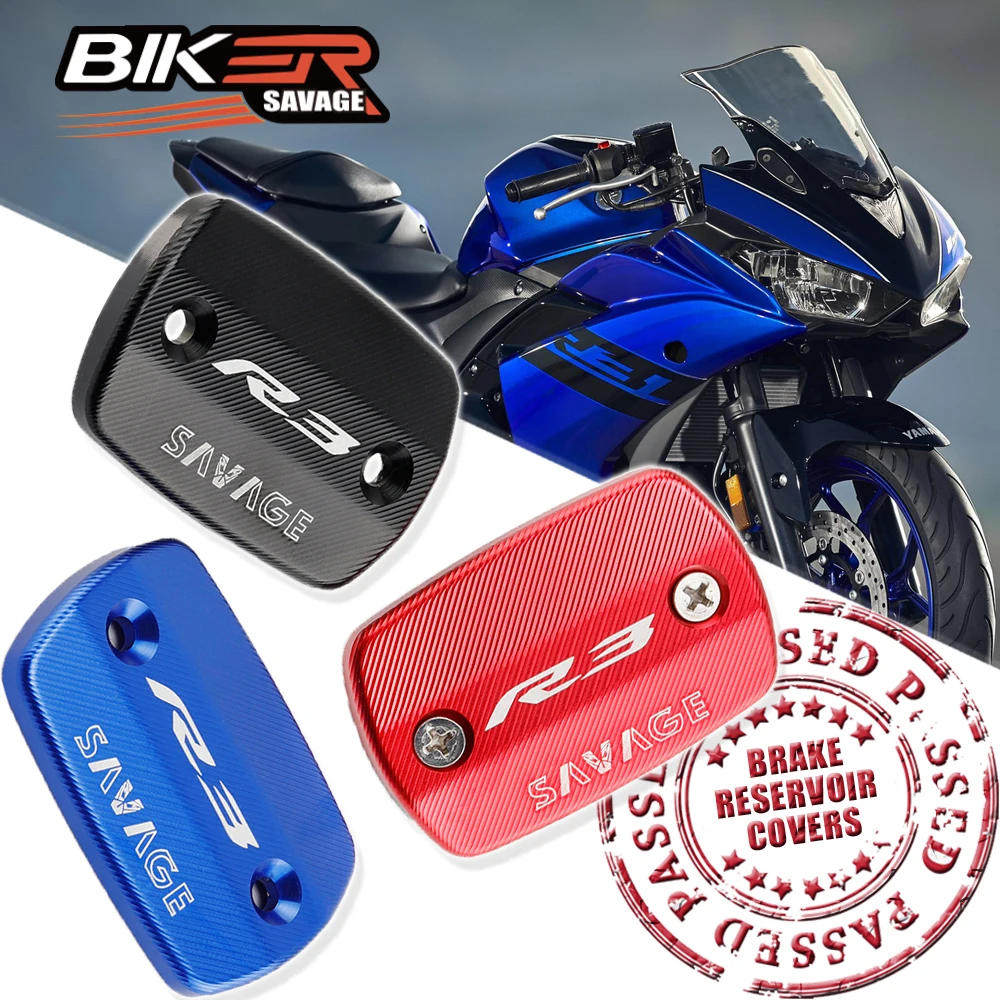 Motorcycle-Front-Brake-Reservoir-Cover-For-YAMAHA-YZF-R3-2015-2022-YZF ...