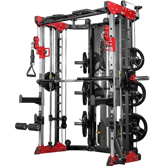 Multi-functional Training Rack Smith Machine Home Use