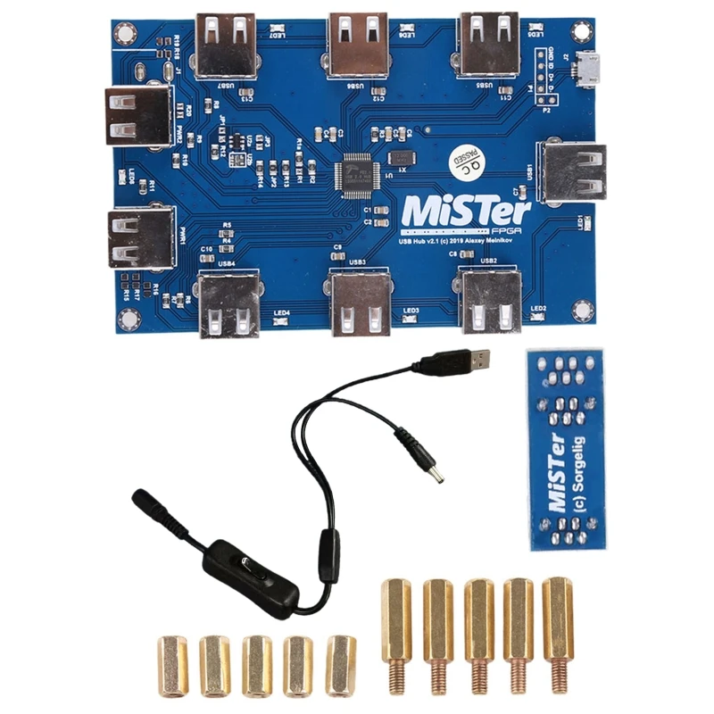 Manual-Welding-For-Mister-USB-HUB-V2-1-Extender-Board-For-Mister-FPGA-7 ...