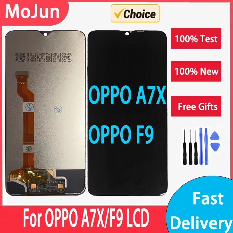 LCD-Display-For-OPPO-A7X-F9-LCD-Display-Touch-Screen-Digitizer-Assembly ...