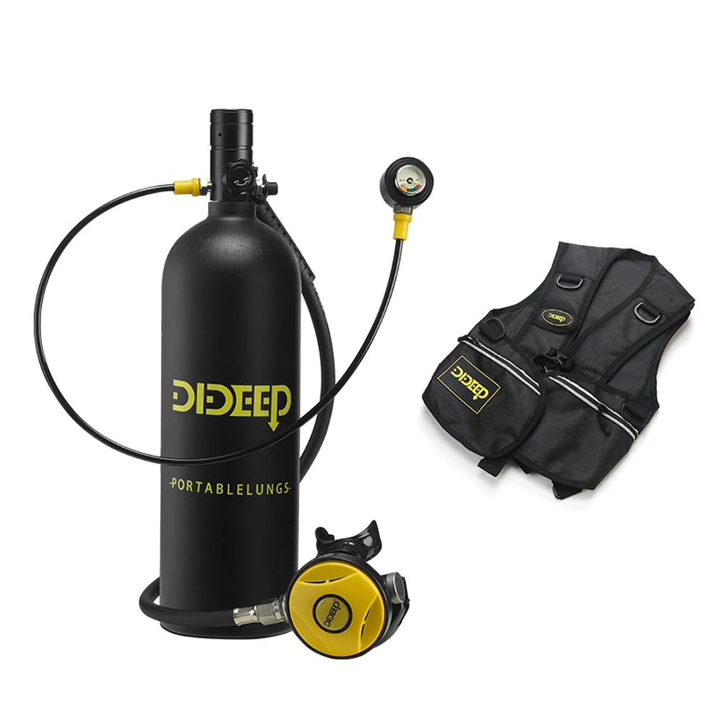 DIDEEP-2L-Diving-Scuba-Air-Tank-Free-diving-3000PSI-Mini-Snorkel ...