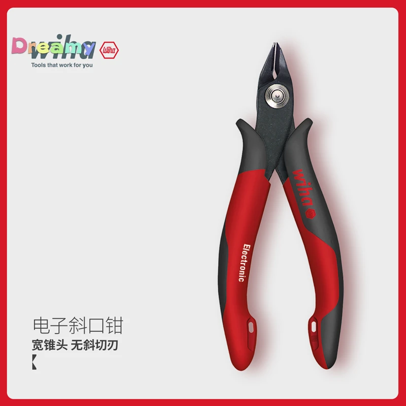 Wiha Electronics and Precision Mechanics Pliers Side 26818 Side Cutter ...