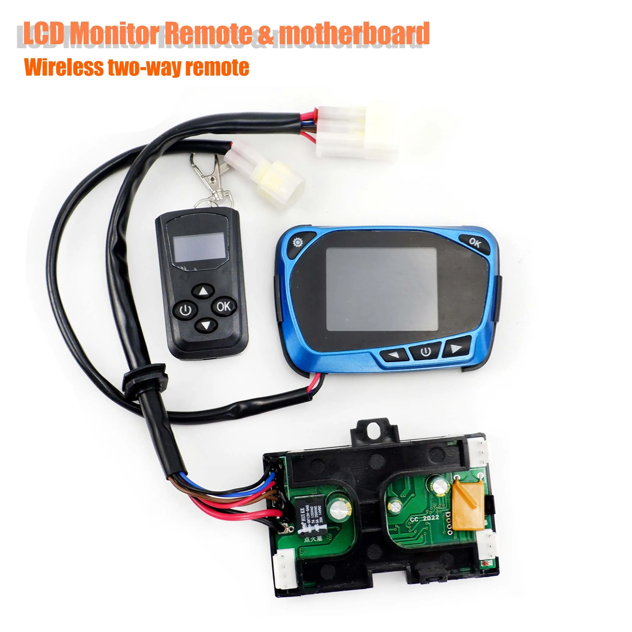 12V Air Diesel Heater LCD Monitor Switch Control Controller Board ...