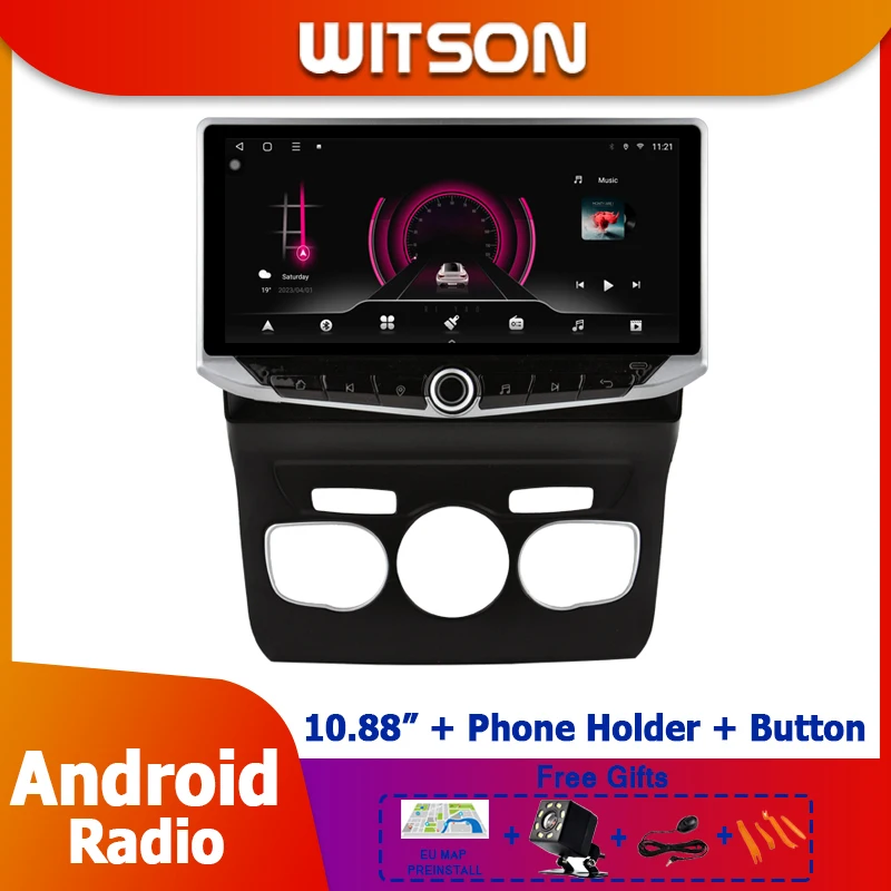 WITSON-Android-Stereo-Car-Radio-For-Citroen-C4-B7-C4L-DS4-2013-2017 ...