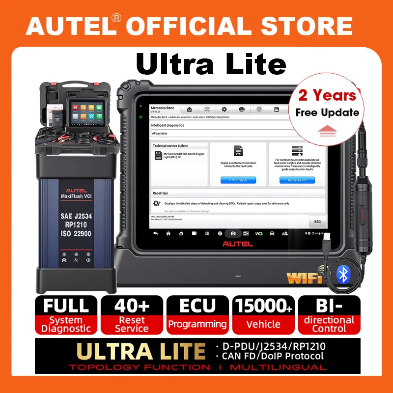 Scanner Automotivo J2534 Do Oem Obd2 Do Diagnóstico Do Carro De Autel ...