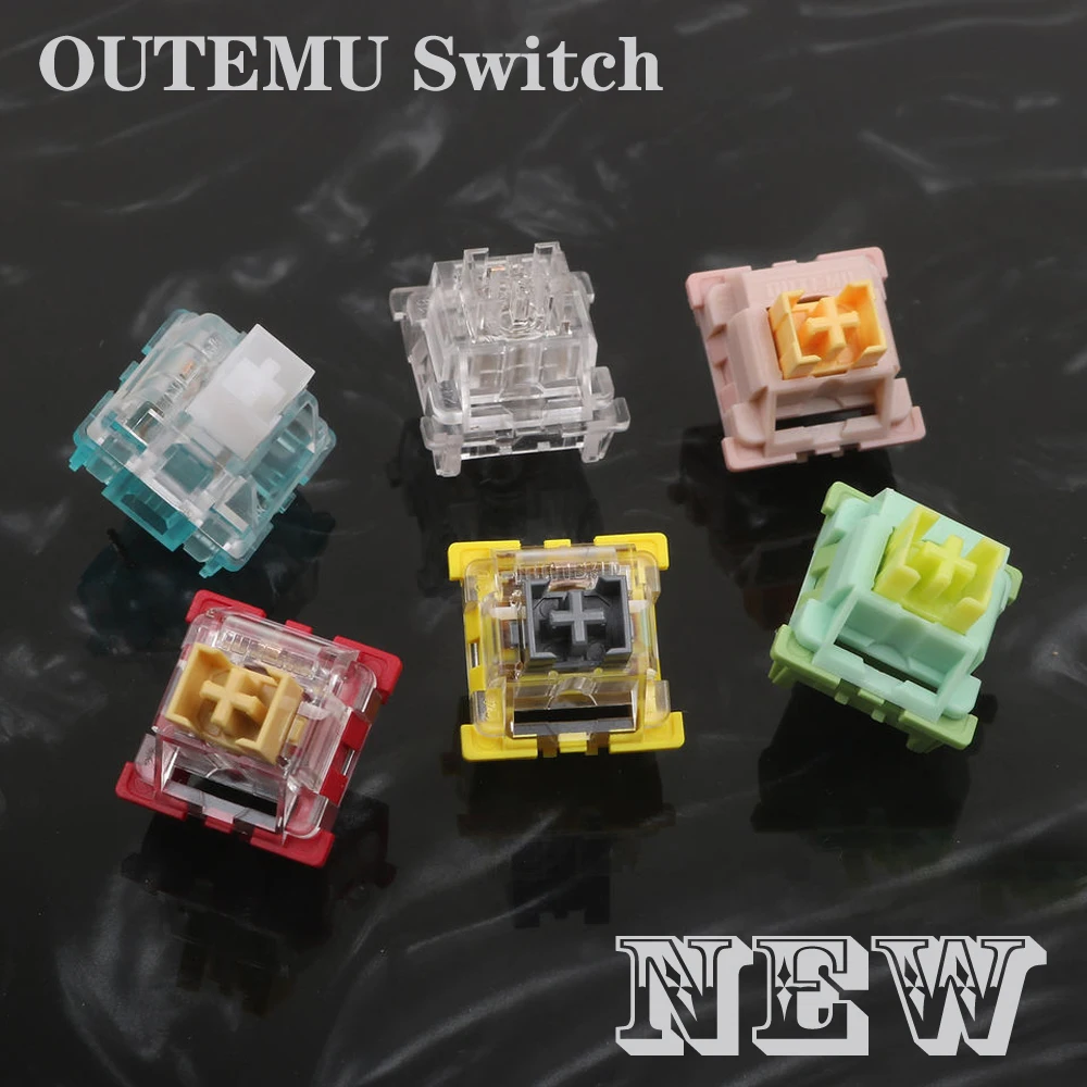 Outemu New Holy Panda Switches Mechanical Keyboard Silent Peach Switch ...