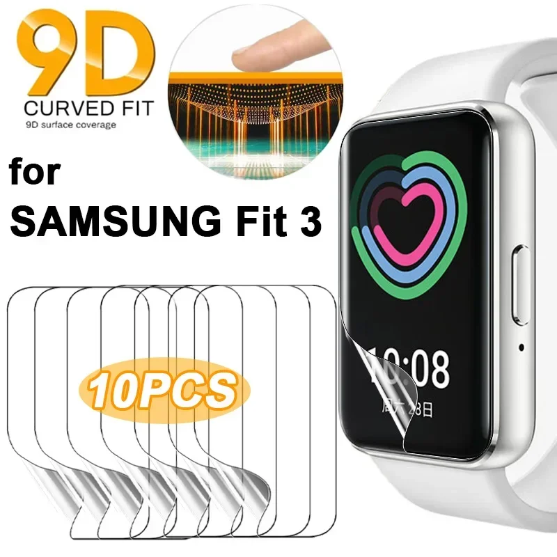 For Samsung Galaxy FIT 3 Smartwatch Protective Films HD Clear Hydrogel ...