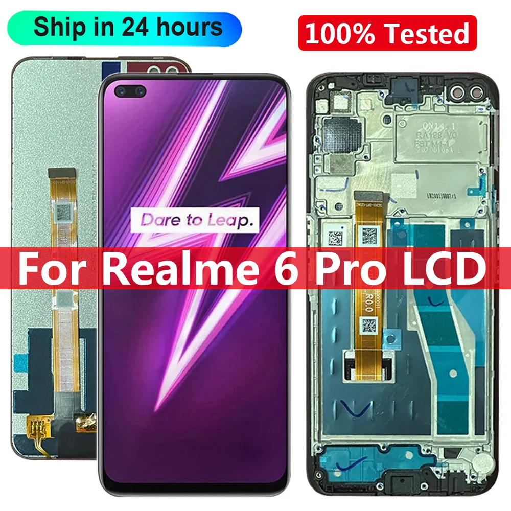 For-Realme-6-Pro-RMX2061-RMX2063-LCD-Display-Screen-Touch-Panel ...