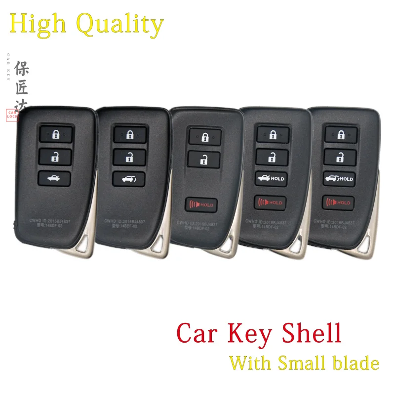 BaoJiangDd Card Remote Car Key Shell Fob Fit For Lexus ES250/300 GS300 ...