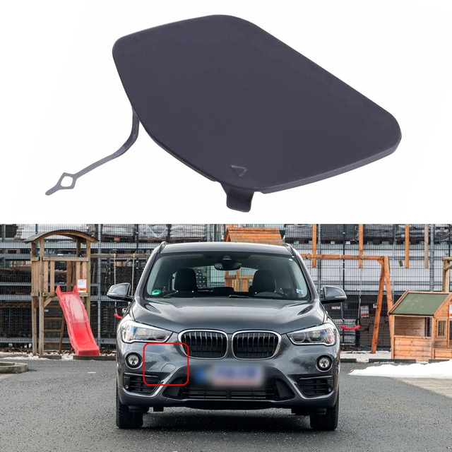 Bmw x1 front tow hook cover store