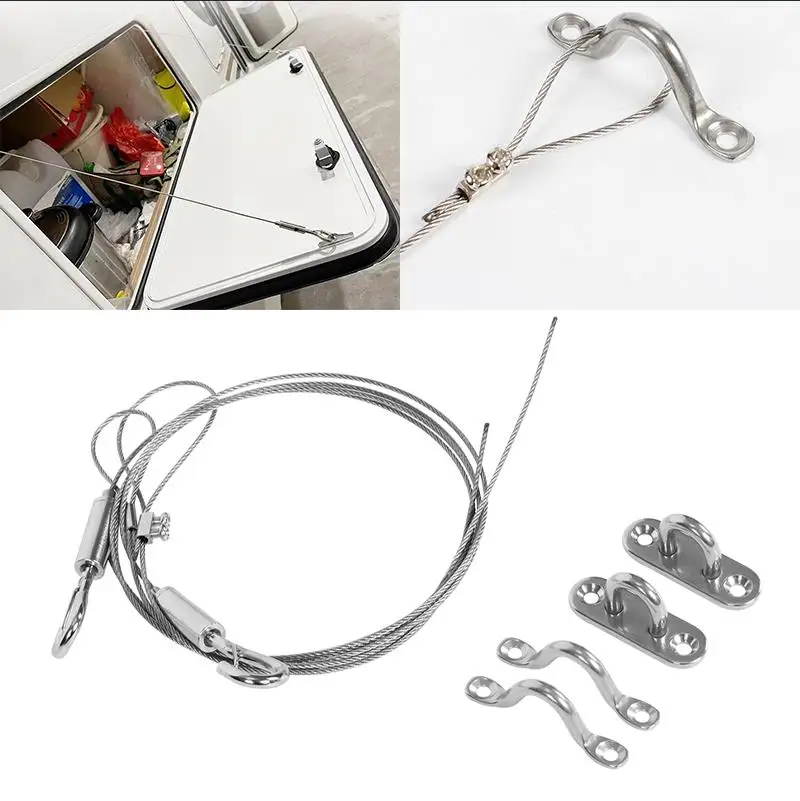Tytxrv Caravan Accessories Hatchdoor Wire Pull Rope 304 Stainless Steel ...