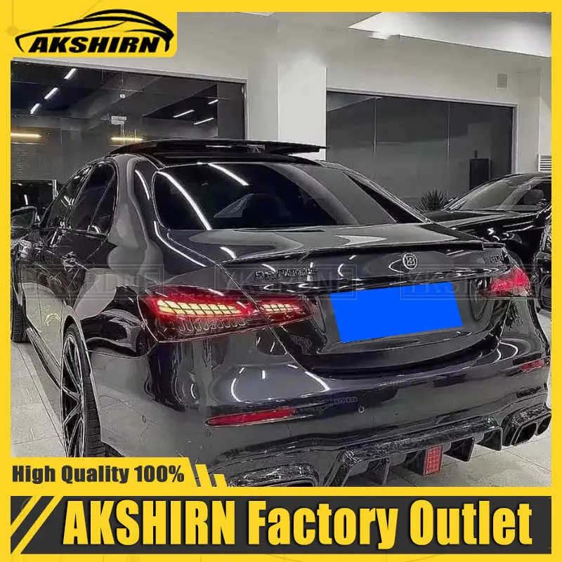For Mercedes W213 Spoiler E Class 4-Door Sedan E200 E220 E250 E300 2020 ...