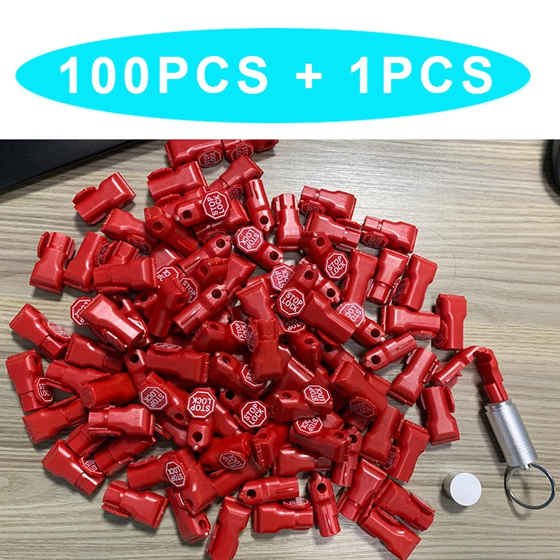100-1-Pcs-Security-Stop-Lock-Retail-Shop-Display-Hook-Anti-Theft ...