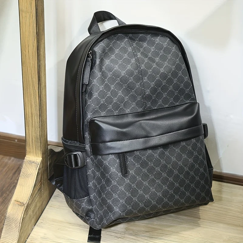 Luxury-Plaid-Print-Backpack-Men-Fashion-Design-Men-s-Backpacks-Large ...