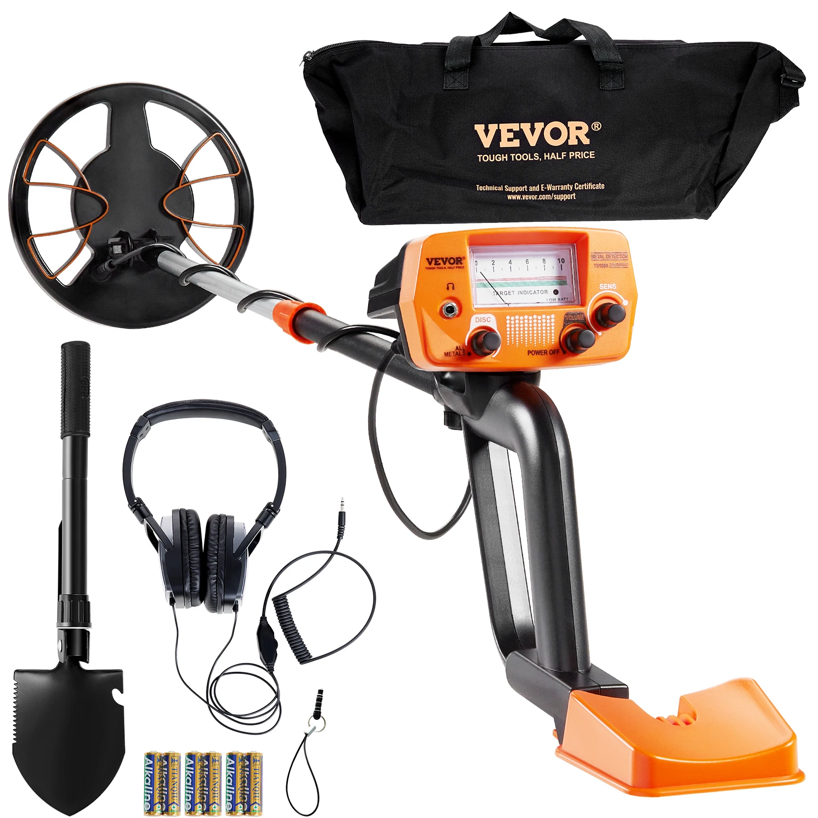 VEVOR Metal Detector 8 Inch Waterproof Search Coil with High Accuracy ...