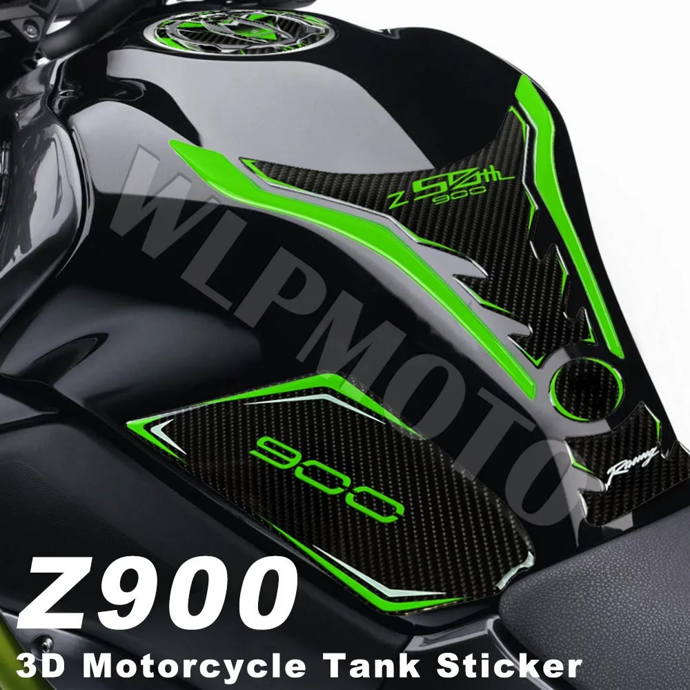 For KAWASAKI Z900 z900 3D Motorcycle tank Sticker 3M Gas Cap Cover ...