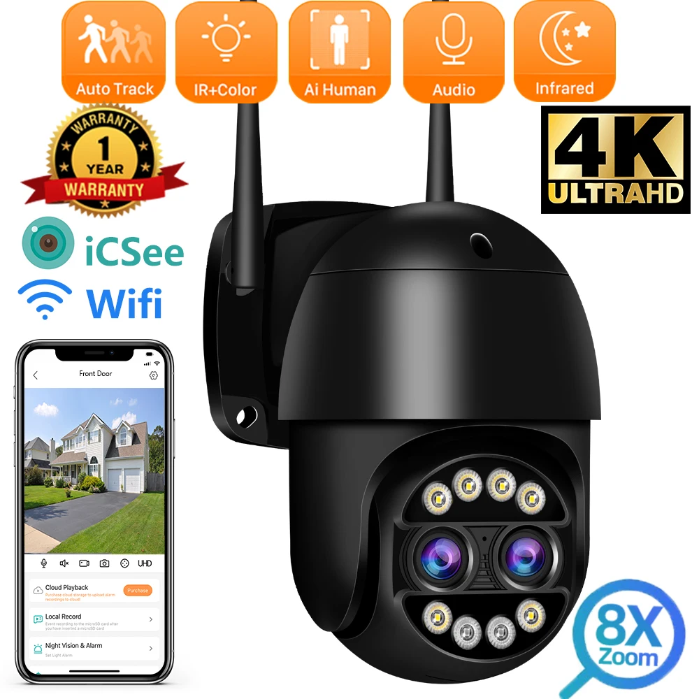 Outdoor-Wifi-PTZ-Camera-4K-8MP-HD-Dual-Lens-Dual-Screen-Camera-AI-Auto ...