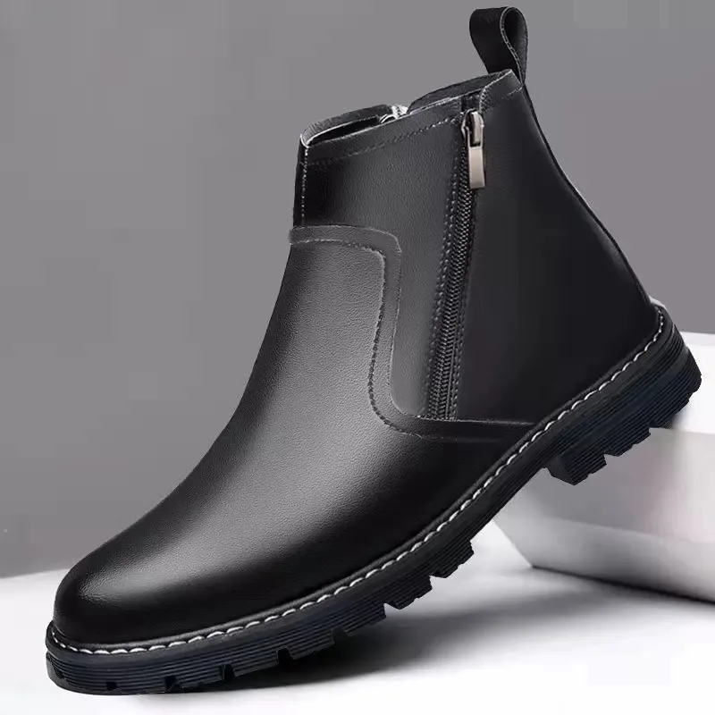 Botas-de-marca-de-lujo-para-hombre-Retro-brit-nico-Botines-de-cuero ...
