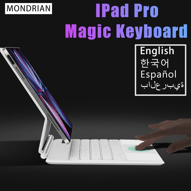 MONDRIAN-Backlight-Magic-Keyboard-for-iPad-Pro-12-9-12-9-M2-2022-for ...