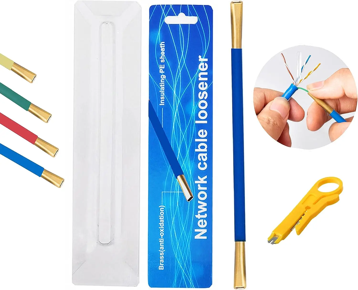 ZoeRax-aflojador-de-Cable-de-red-separador-de-n-cleo-de-Cable-trenzado ...