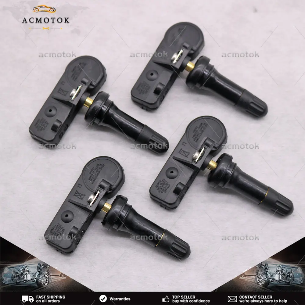 SET OF 4 Tire Pressure Monitoring System Sensor 433MHz TPMS SENSOR ...