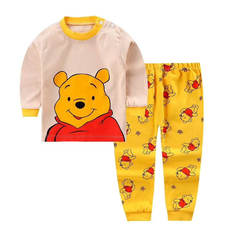 Winnie-Pooh-Baby-Underwear-Suit-Children-s-Wear-Home-Clothes-2-Piece ...