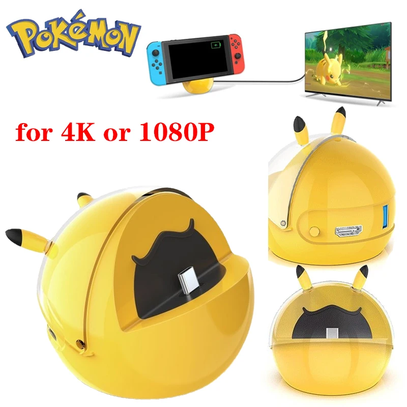 Mini Switch portátil TV Docking Station, suporte de carregamento para ...